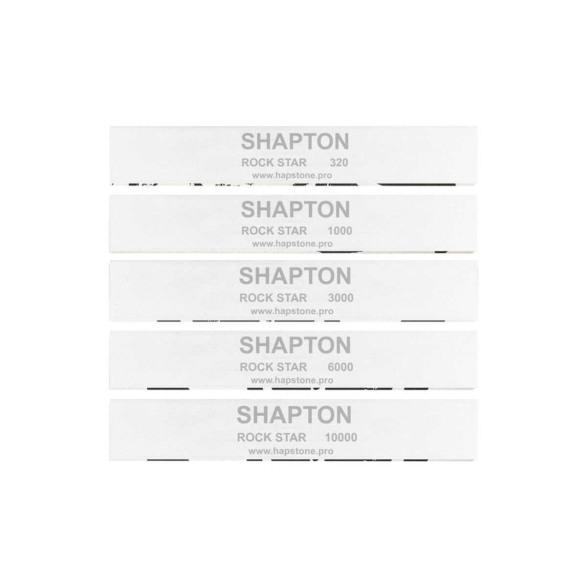 Shapton Pro Rockstar stones recommended set Buy now EU HAPSTONE ...